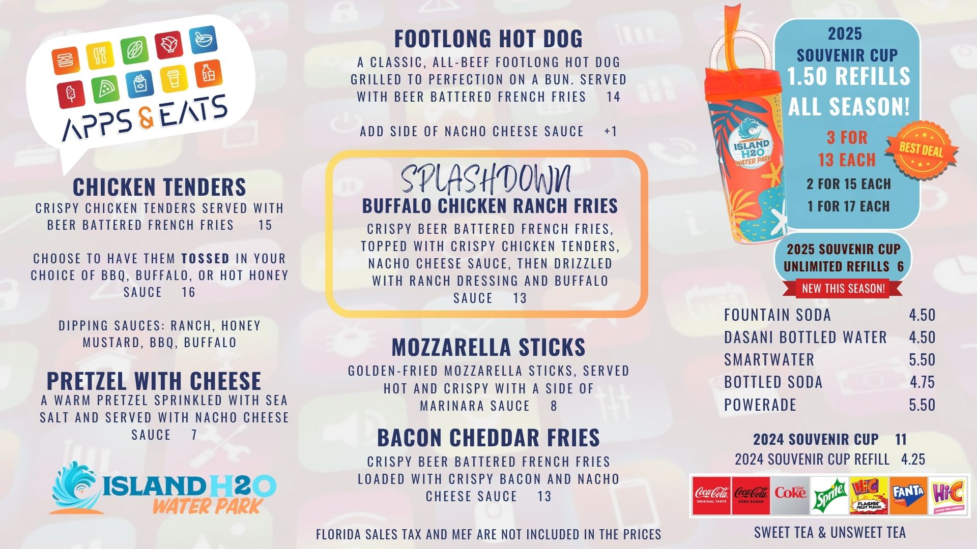 Island H2O Menus | Linktree